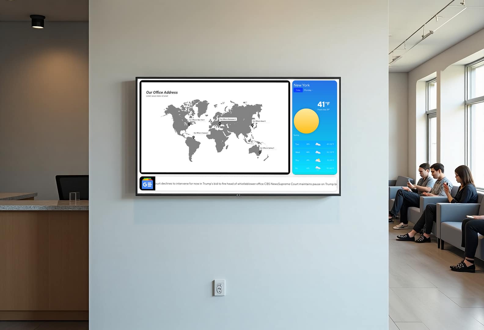 Digital Directory | Digital Building Directory Signage | AIScreen