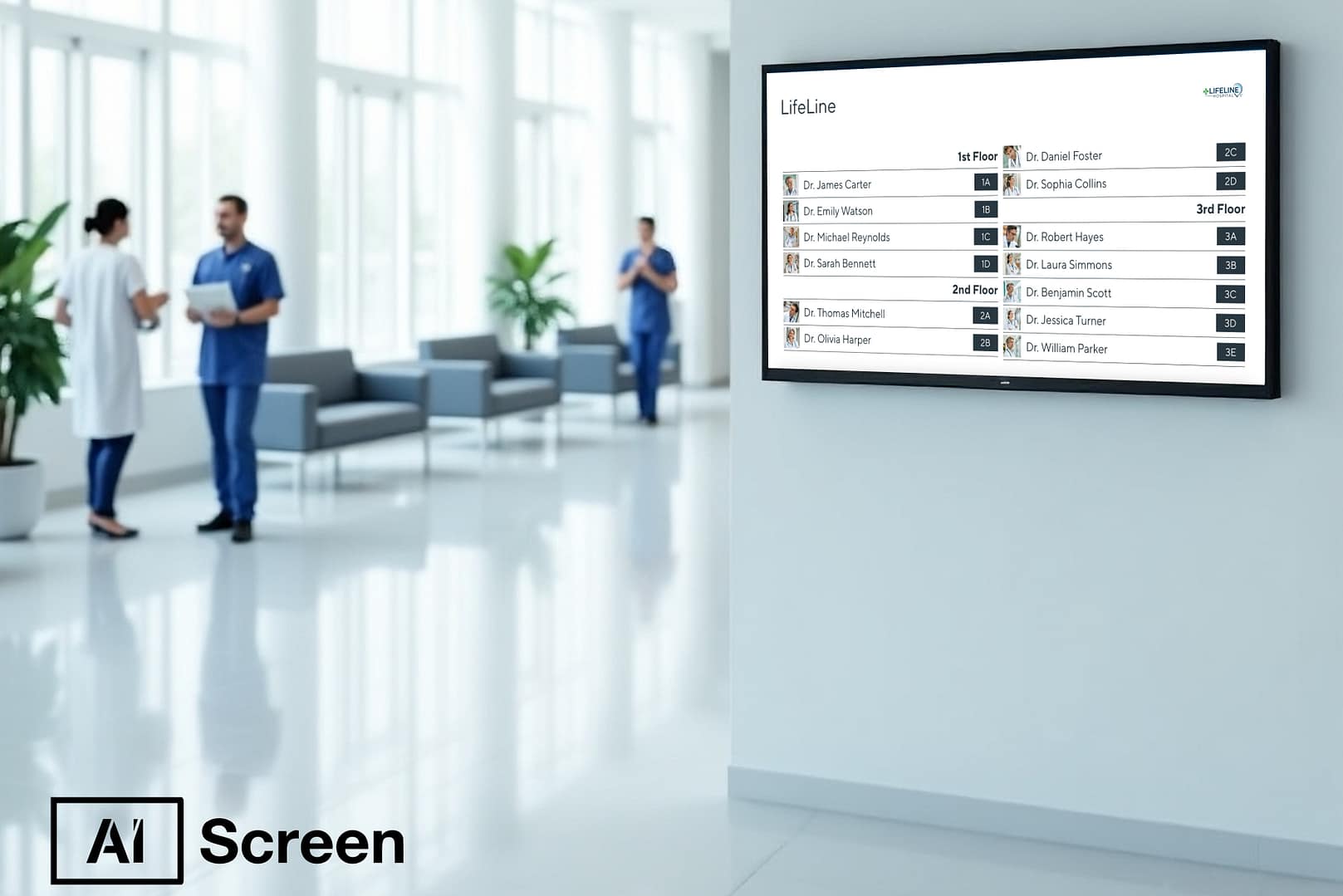 Digital Directory | Digital Building Directory Signage | AIScreen