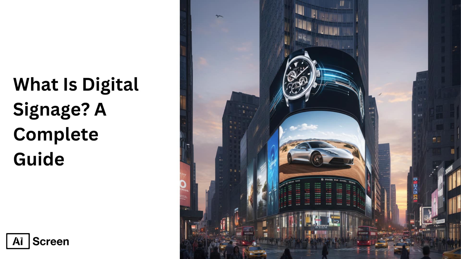 What is Digital Signage? A Brief Overview