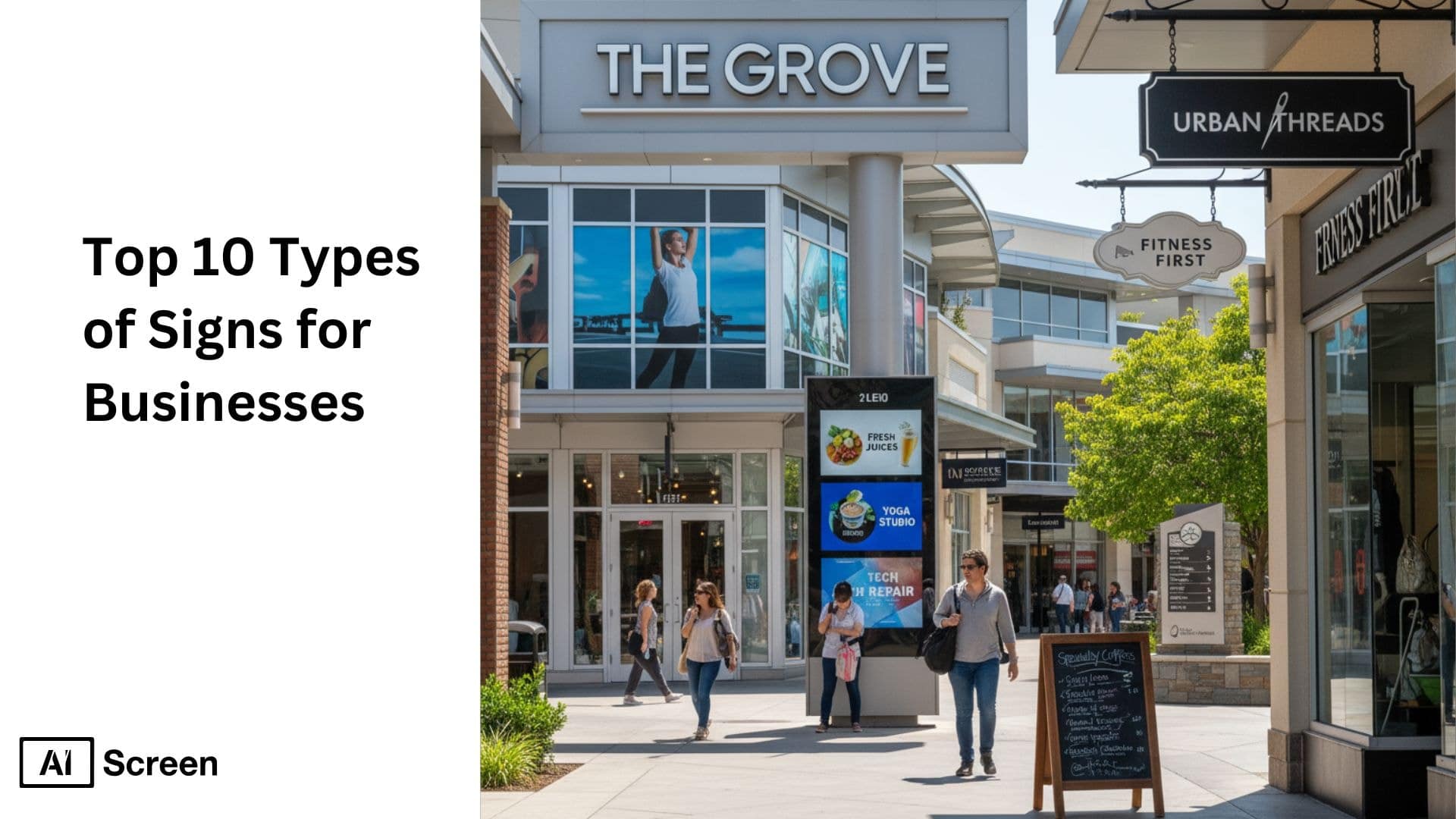 Top 10 Types of Signs for Businesses