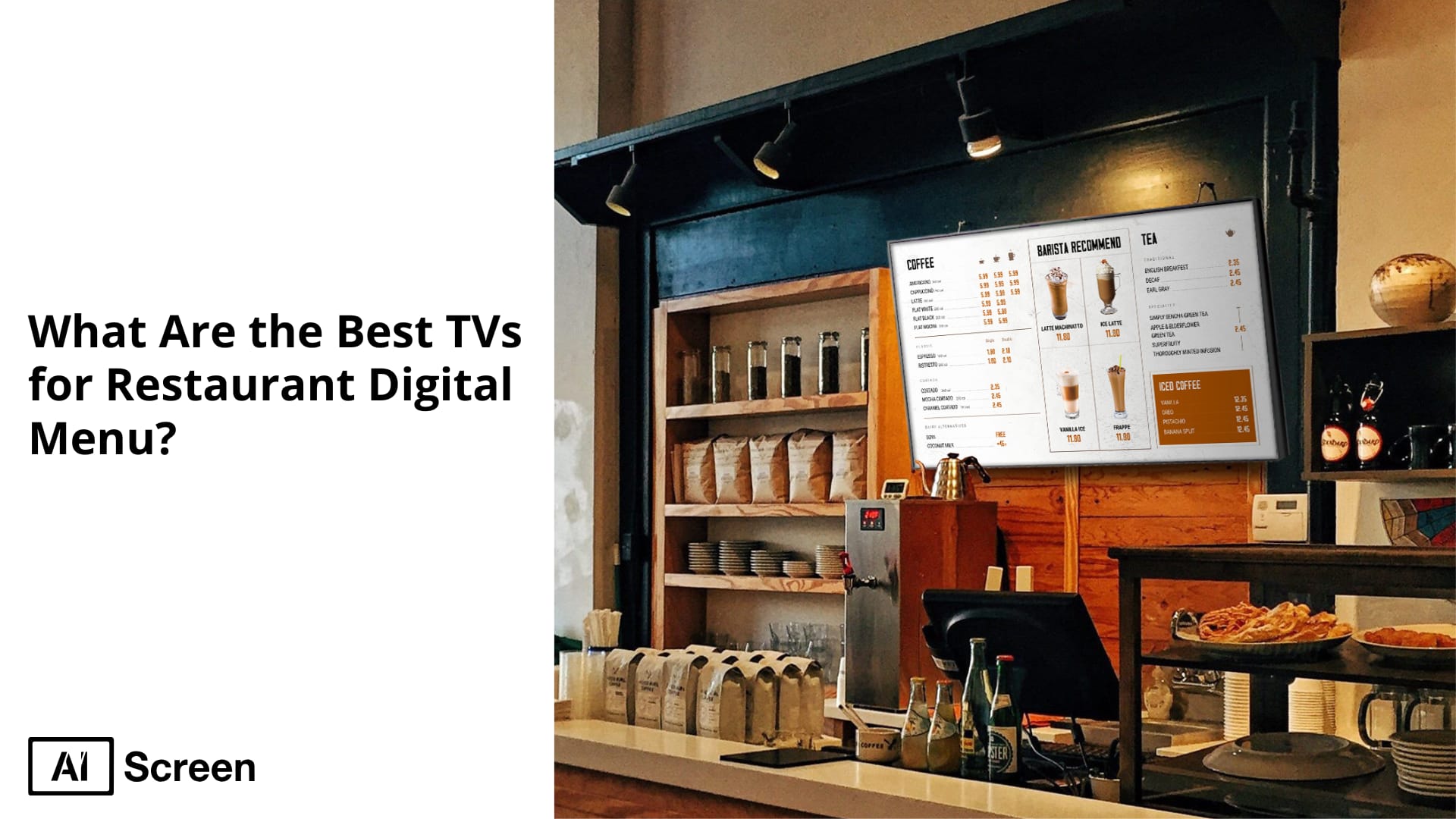 What Are the Best TVs for Restaurant Digital Menu? | AIScreen