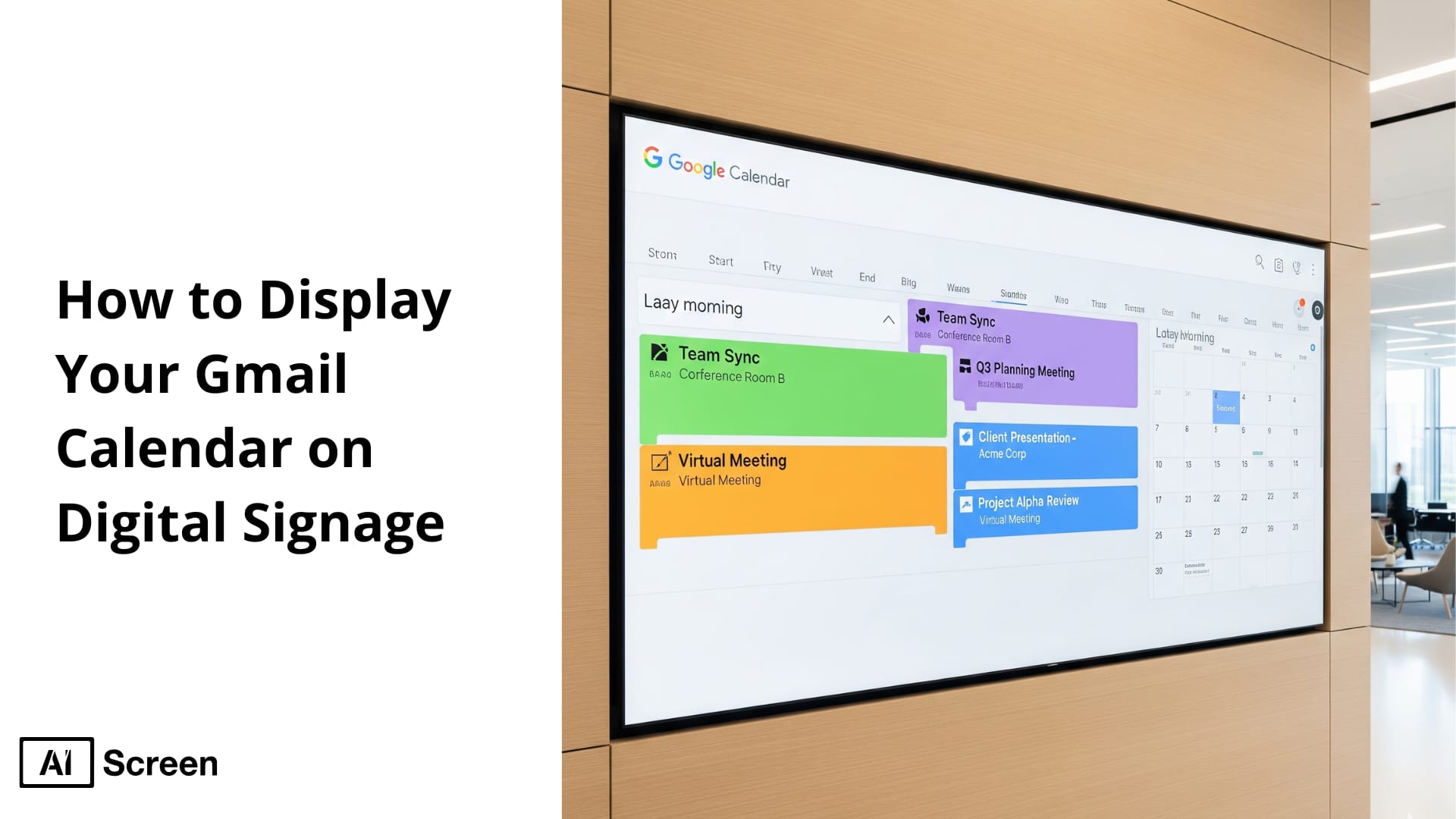 Top Digital Signage Display Board Types: Which One is Right for You?