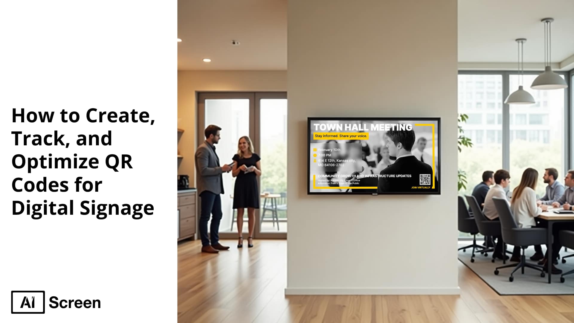 How to Create, Track, and Optimize QR Codes for Digital Signage