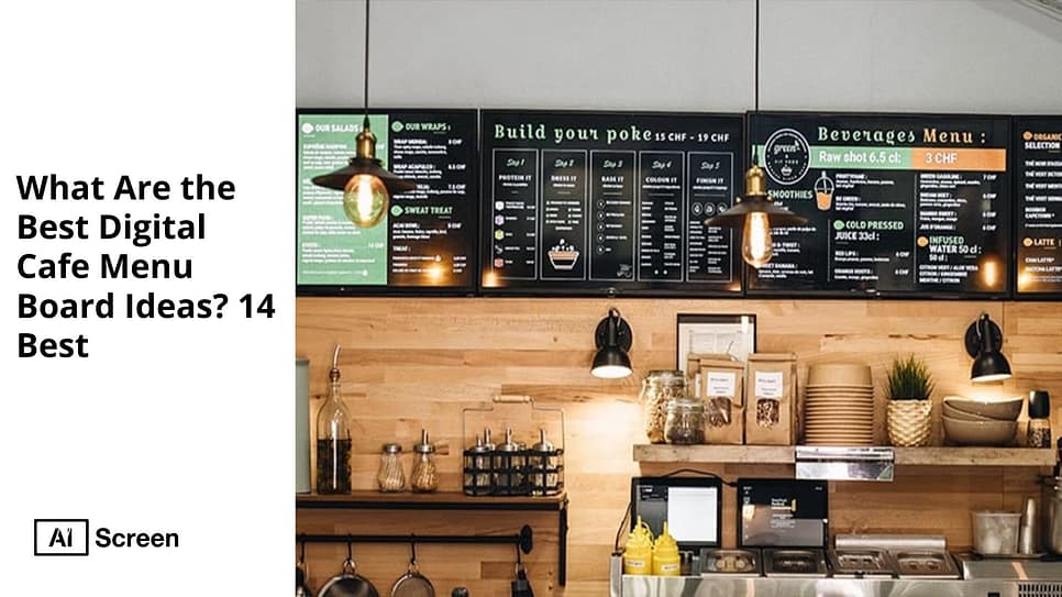 Coffee Shop Menu Board Design