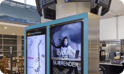 Airports Digital Signage | AIScreen