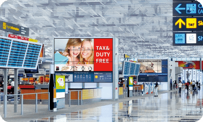 Airports Digital Signage | AIScreen