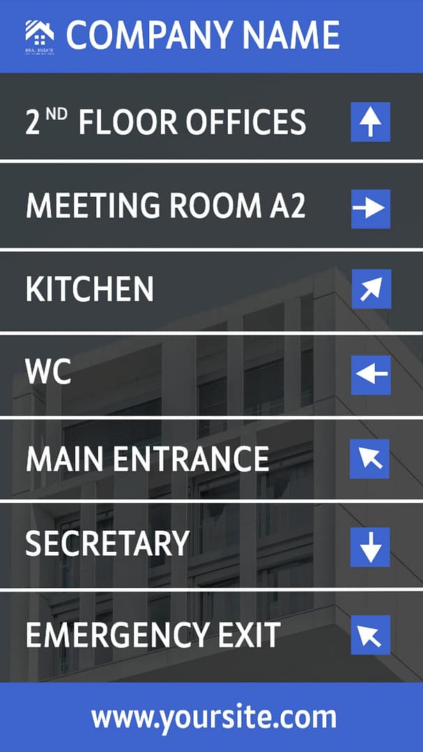 Digital Directory | Digital Building Directory Signage | AIScreen