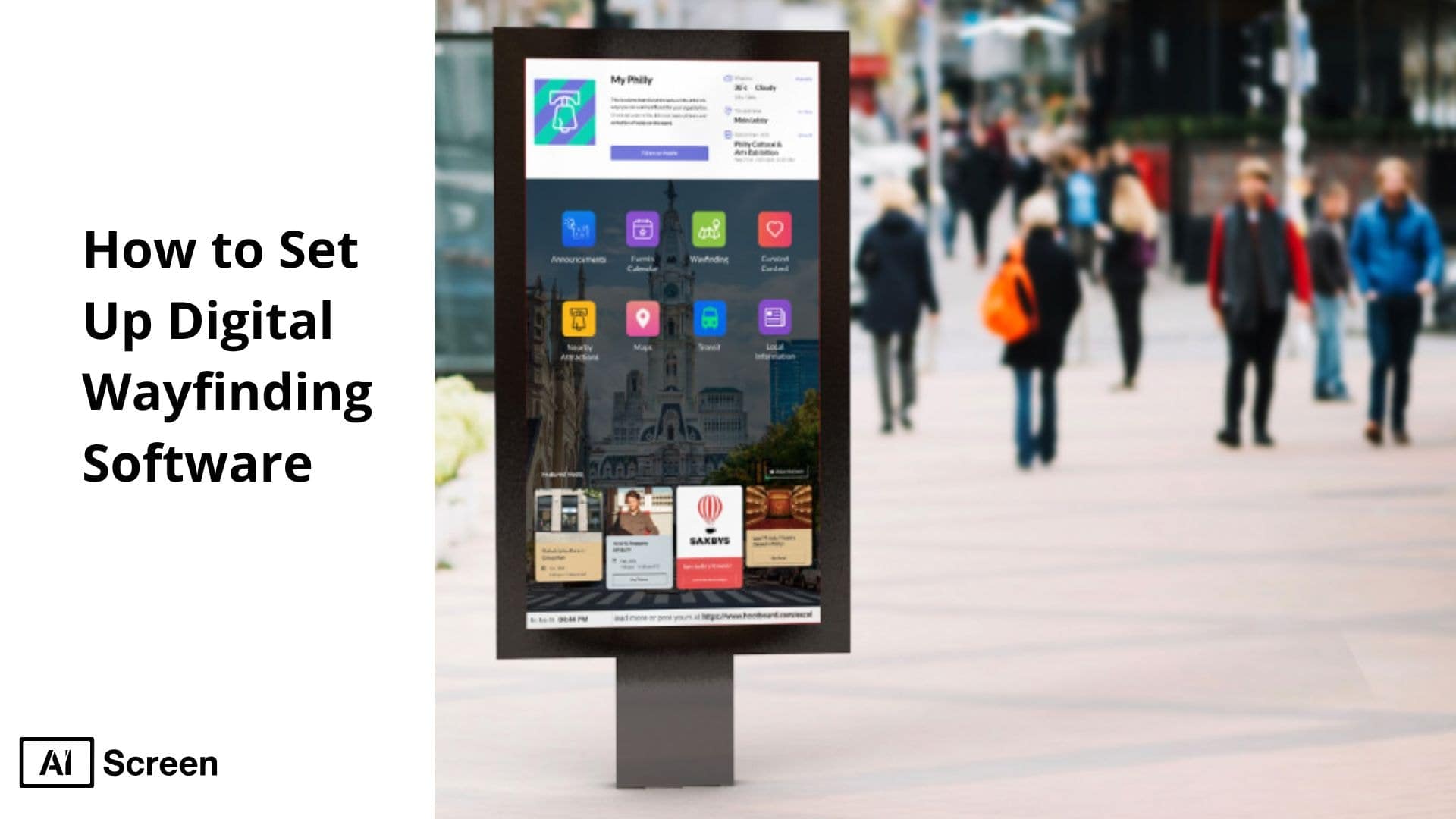 How to Set Up Digital Wayfinding Software