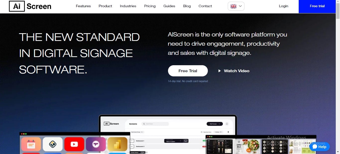Examples Digital Signage Airports | AIScreen