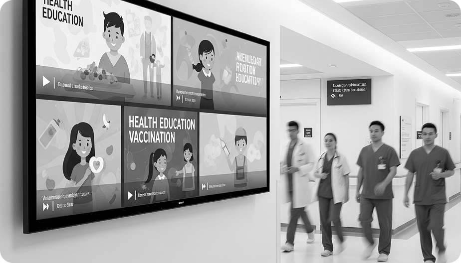 Examples Digital Signage Airports | AIScreen