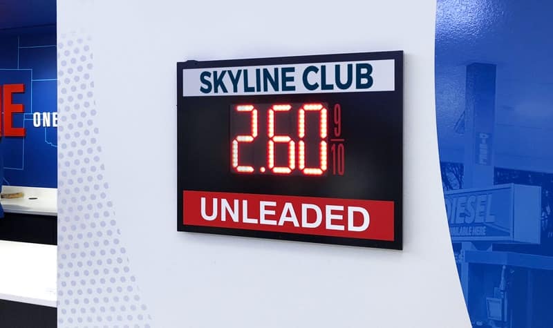 How to Install and Maintain LED Gasoline Price Signs | AIScreen
