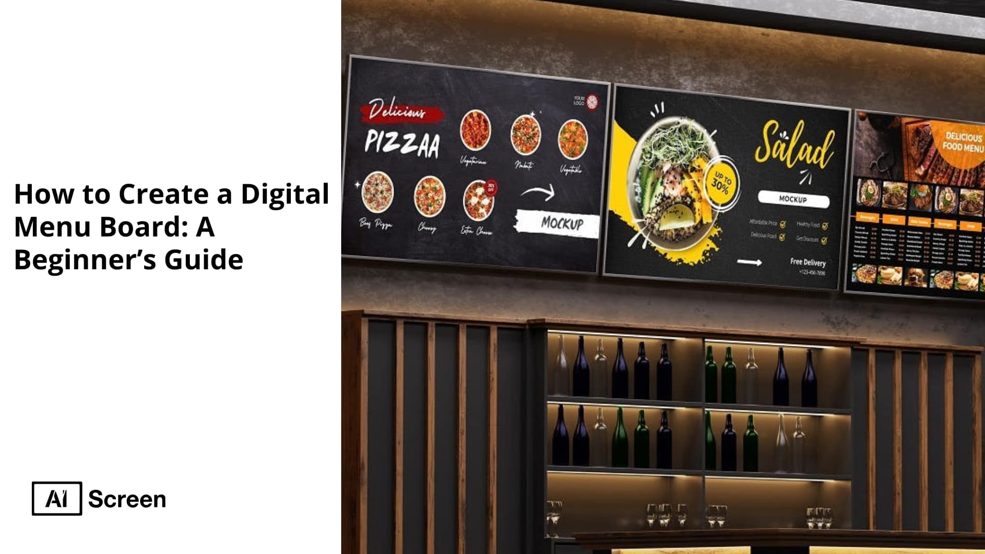How to Create a Digital Menu Board: A Beginner’s Guide