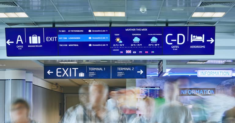 11 Best Airport Signage Design Ideas (2025) | AIScreen