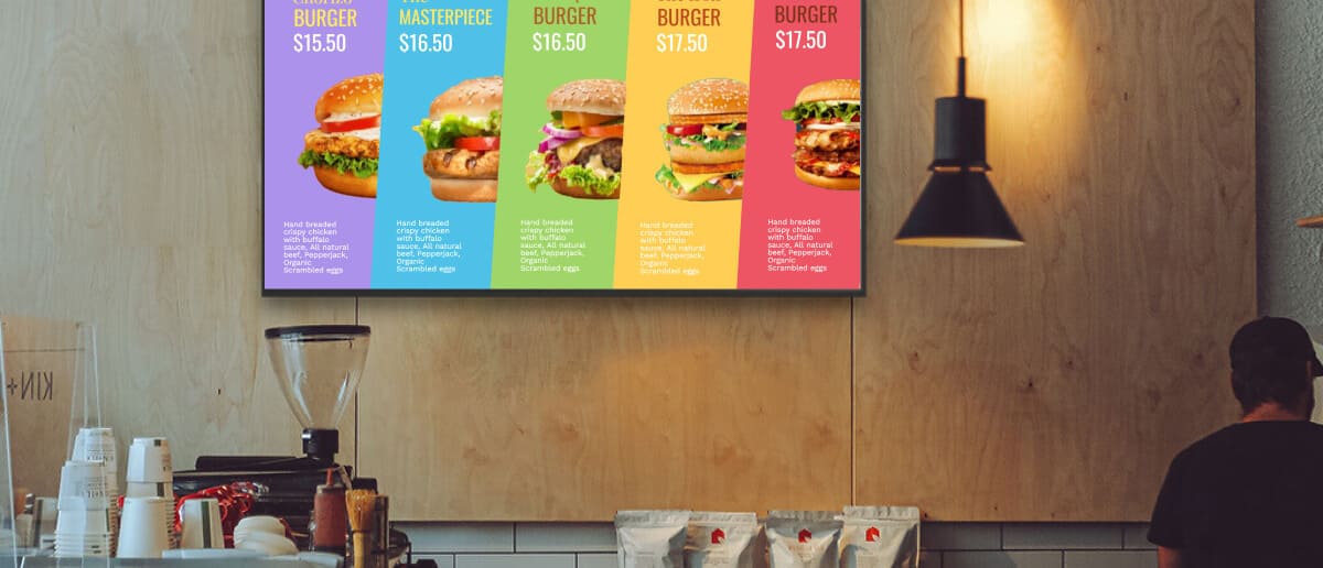 Digital Menu Board Restaurant Chain | Complete Guide | AIScreen
