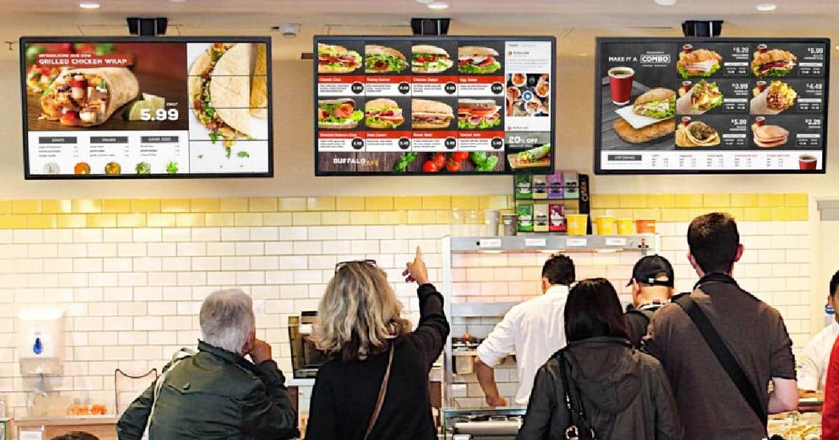 Digital Menu Board Restaurant Chain | Complete Guide | AIScreen